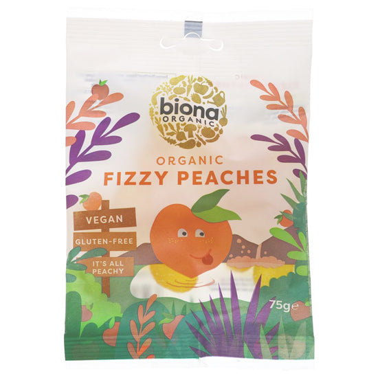 Organic Fizzy Peaches – Leicester Wholefoods