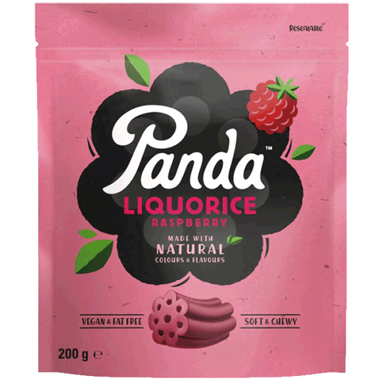 Raspberry Liquorice - in bag – Leicester Wholefoods