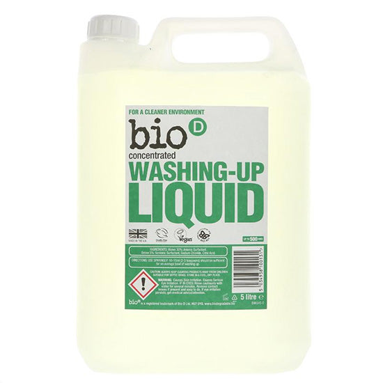 Washing Up Liquid 5ltr – Leicester Wholefoods